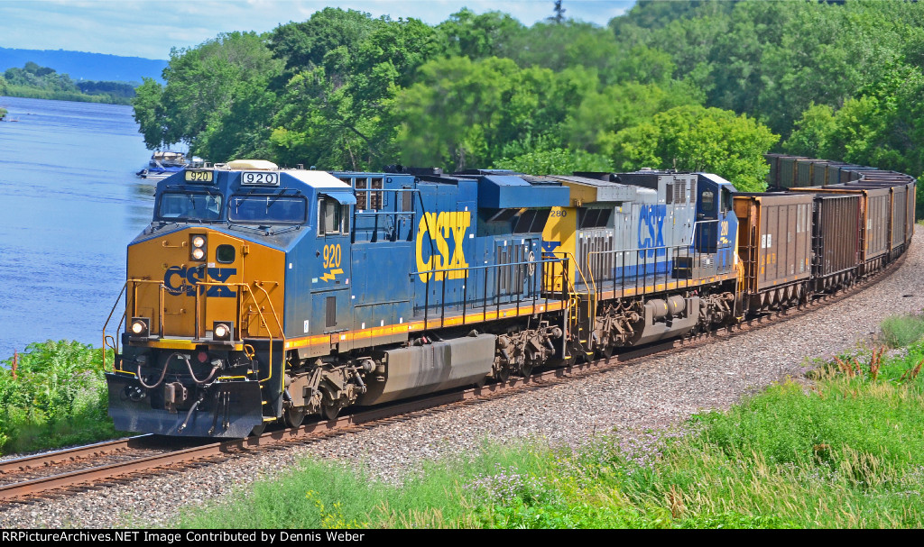 CSX 920, CP's River Sub.